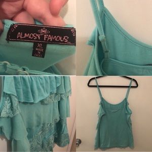 Candie's | Tops | Two Cute Sleeveless Cami Style Ruffled Tops | Poshmark